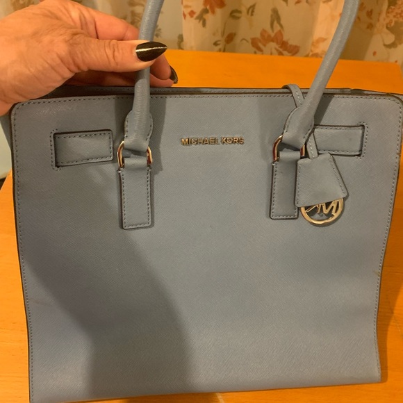 KORS Michael Kors | Bags | Michael Kors Sky Blue Purse | Poshmark